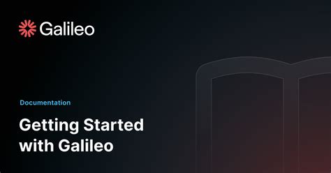 Getting Started With Galileo Galileo