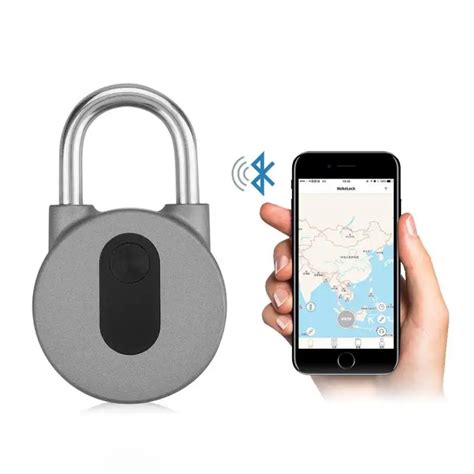 Anti Theft Wireless Padlock Keyless Smart Lock Mobile Phone Bluetooth APP Control Lock For Gate