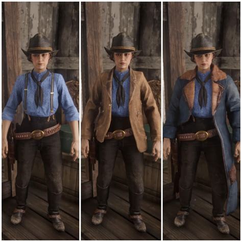 Updated Versions Of My Arthur Morgan Outfits R Reddeadfashion