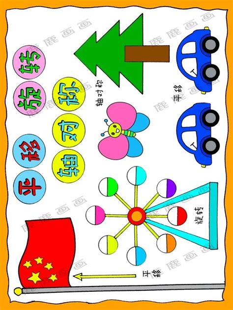 旋转平移轴对称手抄报（流行13张）手抄报图片大全