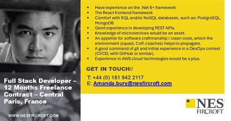 Amanda Bury On Linkedin Fullstackdeveloper Aws Dotnet React Mongodb Sql Nosql Postgresql