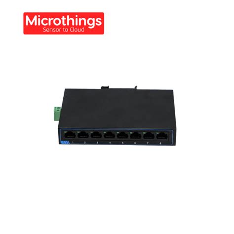 8 Port 100m Ethernet Switch Solusi Pintar Untuk Industri Otomasi