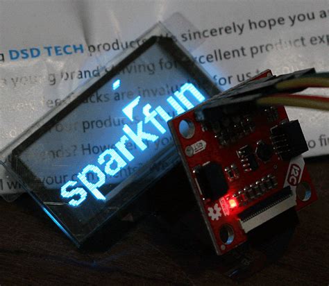 はじめてのmkr Zero 7 透過oledディスプレイ① Arduinoクックブック
