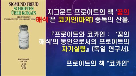 지그문트 프로이트의 책 꿈의 해석은 코카인마약 중독의 산물 『프로이트와 코카인：‘꿈의 해석의 동인으로서의 프로이트의