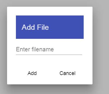 Html How To Add Headline That Occupies Entire Width Of Dialog In
