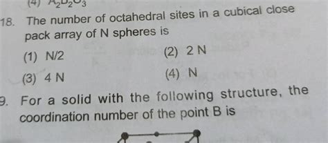 The Number Of Octahedral Sites In A Cubical Close Pack Array Of N Spheres The Number Of Octahedral Sites In A Cubical Close Pack Array Of N Spheres