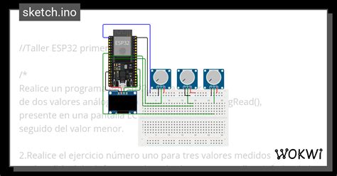 Taller Spe32 2punto Wokwi Esp32 Stm32 Arduino Simulator