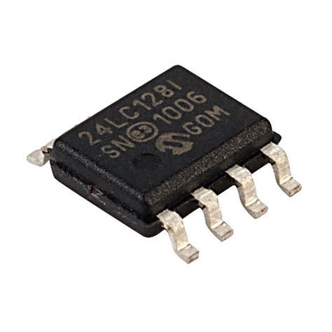 Microchip 24lc128 Isn 128k Serial Eeprom Rapid Electronics