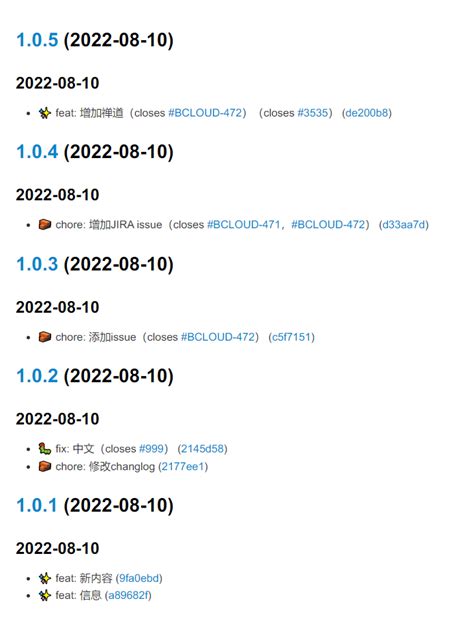 Git Commit 提交规范 前端队长の技术博客