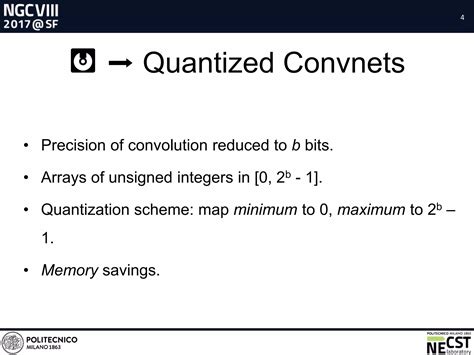 Fast Algorithms For Quantised Convolutional Neural Networks Pptx