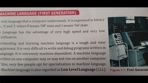 class 6 computer chapter 1 computer language youtube
