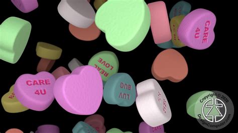 Falling Hearts Animation Youtube