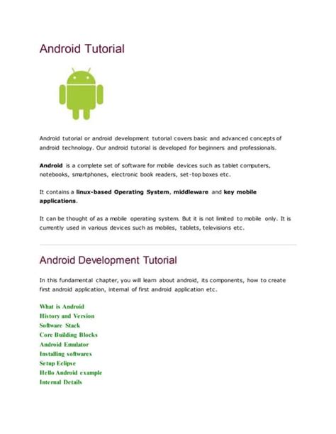 Android App Development Ppt Ppt