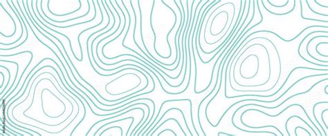 Topographic Linear Background Abstraction With Place For Text Map