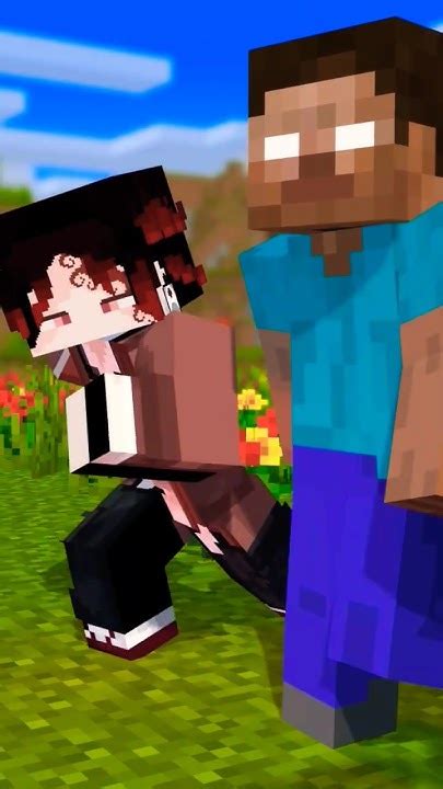 Herobrine Chase Yoriichi In Normal Speed Minecraft Animation Meme Virel Shorts Herobrine