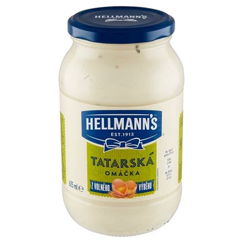 Hellmanns Tartar Sauce 625 Ml Tesco Groceries