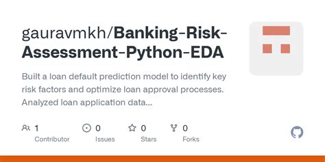 Github Gauravmkhbanking Risk Assessment Python Eda Built A Loan