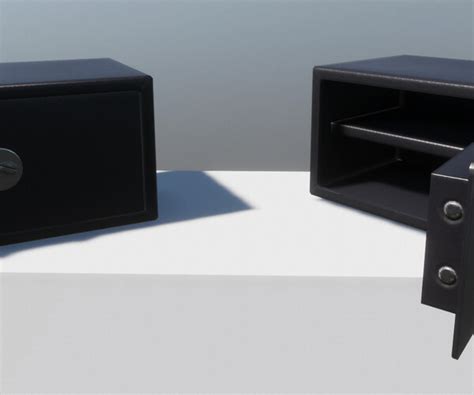 Artstation Safes Models Unity Minigame Script Game Assets
