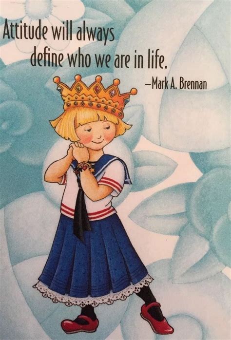 Mary Engelbreit Artwork Attitude Will Always Handmade Magnets Mary Engelbreit Inspirational