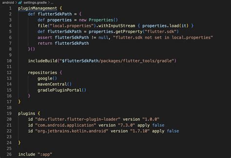 flutter gradel kotlin incompatible version stack overflow