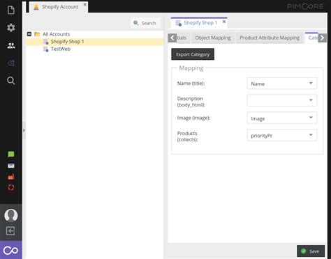 Shopify Pimcore Connector PIM MDM DAM Integration WebKul