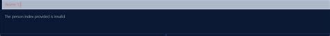 Error Message For Invalid Index Can Be More Specific Issue Nus Cs AY S Pe Dev