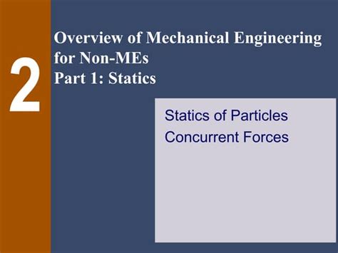 statics of particles pdf