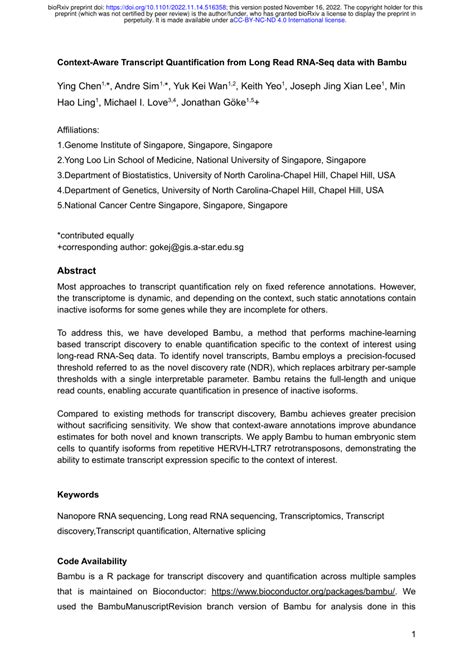 pdf context aware transcript quantification from long read rna seq