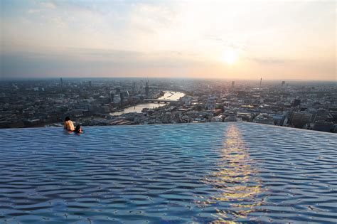 Worlds First 360 Degree Infinity Pool Proposed For London Skyline