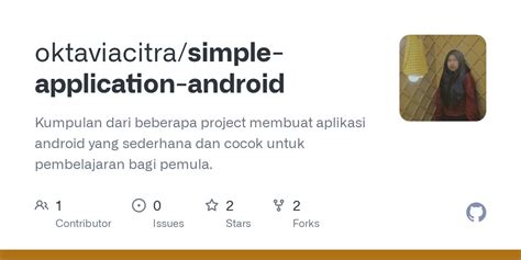 Github Oktaviacitrasimple Application Android Kumpulan Dari