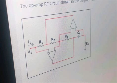The Op RC Circuit Shown In The Uliag Ia StudyX