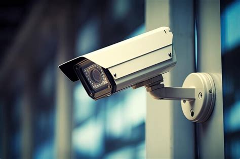 Premium Ai Image Cctv System Home Security Concept Camera