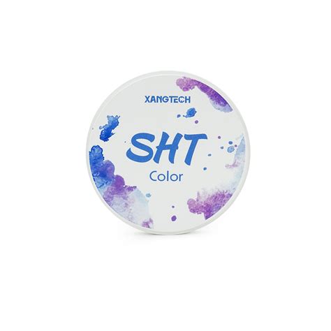 Super High Translucent Pre Shaded Zirconia Block Xangtech