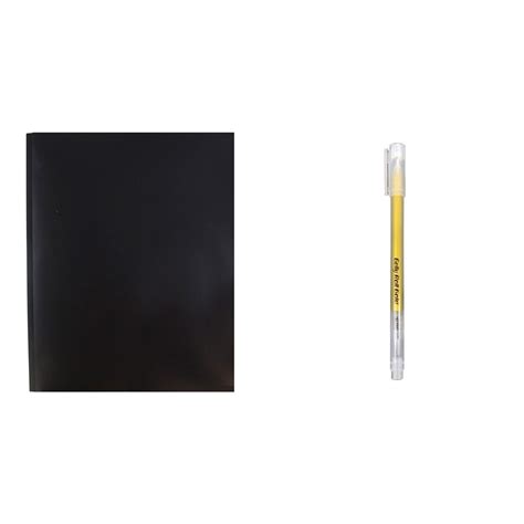 A4 Tadpole Folder Pp File Folder 1 Black 1 Gold Dunwell Colored Plastic Folder With Pockets And
