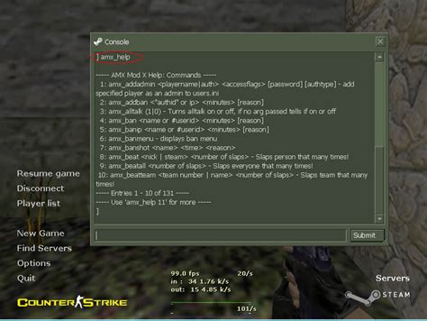 Instructiuni AMXModX