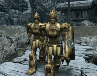 Dwarven Automaton Guards At Skyrim Special Edition Nexus Mods And