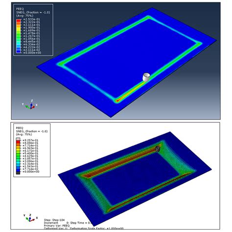 Simulation Single Point Incremental Forming Spif Truncated Pyramid Abaqus Abaqus Tutorials