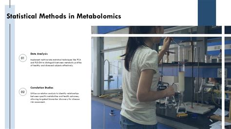 Statistical Methods In Metabolomics Profiling Ppt Slides St Ai Ss Ppt
