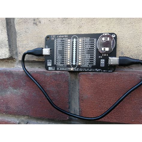 USB C Cable Tester C2C CaberQU