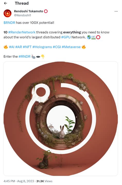 This News Will Make Render Token Blow Up Huge Rndr News By Crypto