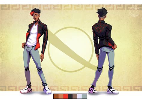 Artstation Encendedor Lighter Character Sheet Commission