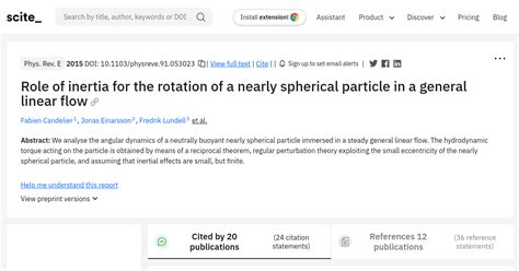 Role Of Inertia For The Rotation Of A Nearly Spherical Particle In A General Linear Flow