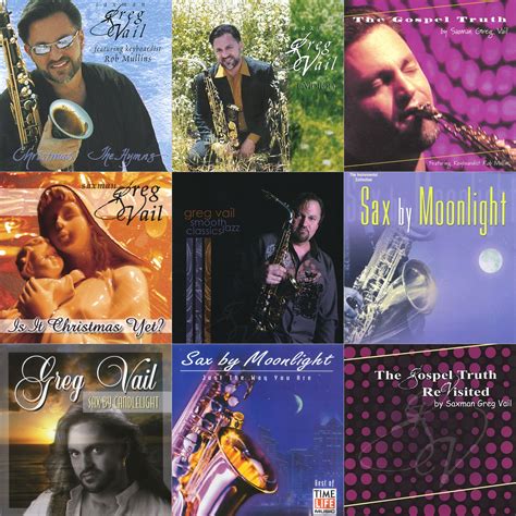Saxophone Jazz Greg Vail Collection 1995 2008 9cd Flac