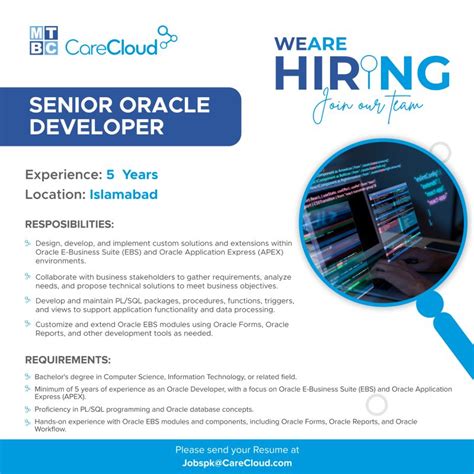 Mtbc Careers On Linkedin Oracle Oracledeveloper Oracleerp