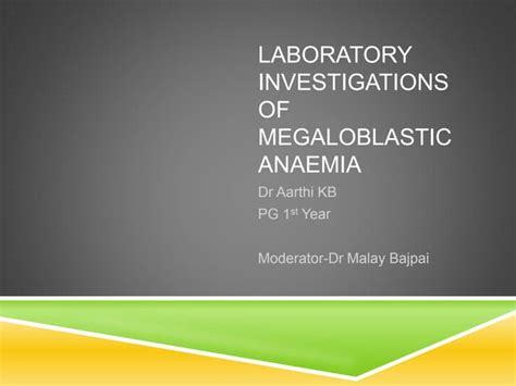 Approach To Macrocytic Anemia Pptx