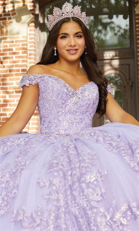 Quinceanera Collection 26048 Beaded Floral Quinceanera Dress