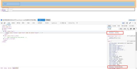 Html Input Type Text Element Cannot Display As Inline But Inline Block Stack Overflow
