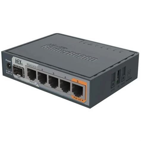 Mikrotik Hex S Gigabit Ethernet Router At 9999 Piece Mikrotik Routerboard In New Delhi ID