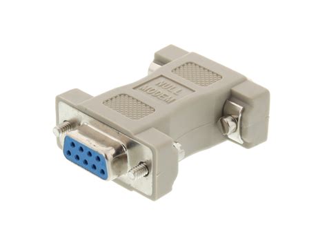 Null Modem Adapter Serial DB Female To Female At Cables N More