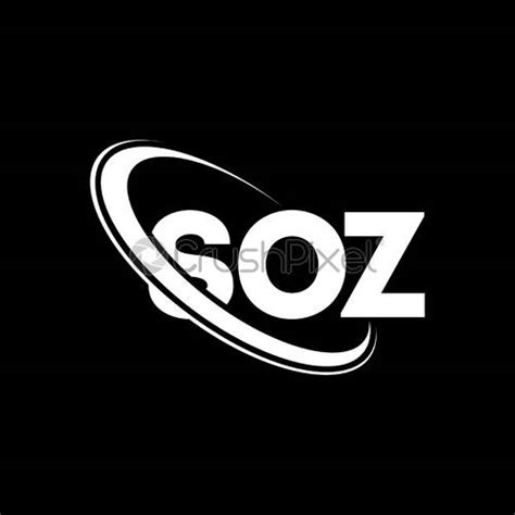Soz Logo Soz Letter Soz Letter Logo Design Initials Soz Stock